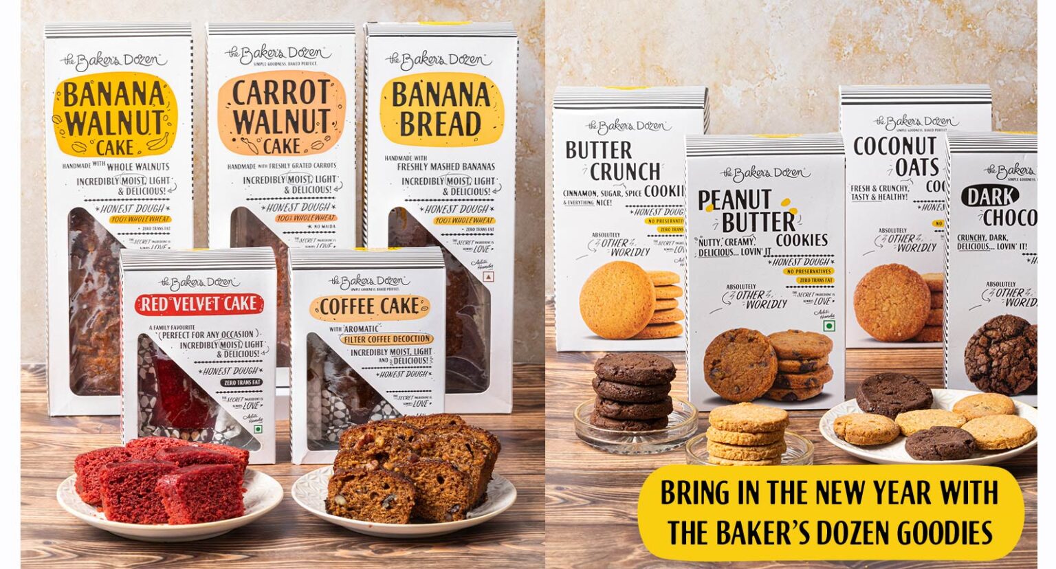 Bring in the New Year with these The Baker's Dozen Goodies