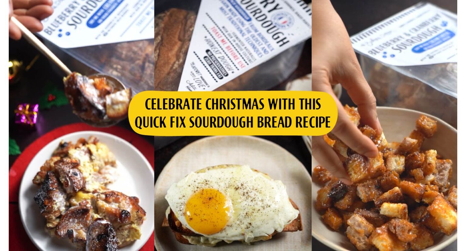 Celebrate Christmas with this Quick Fix Sourdough Bread Recipe